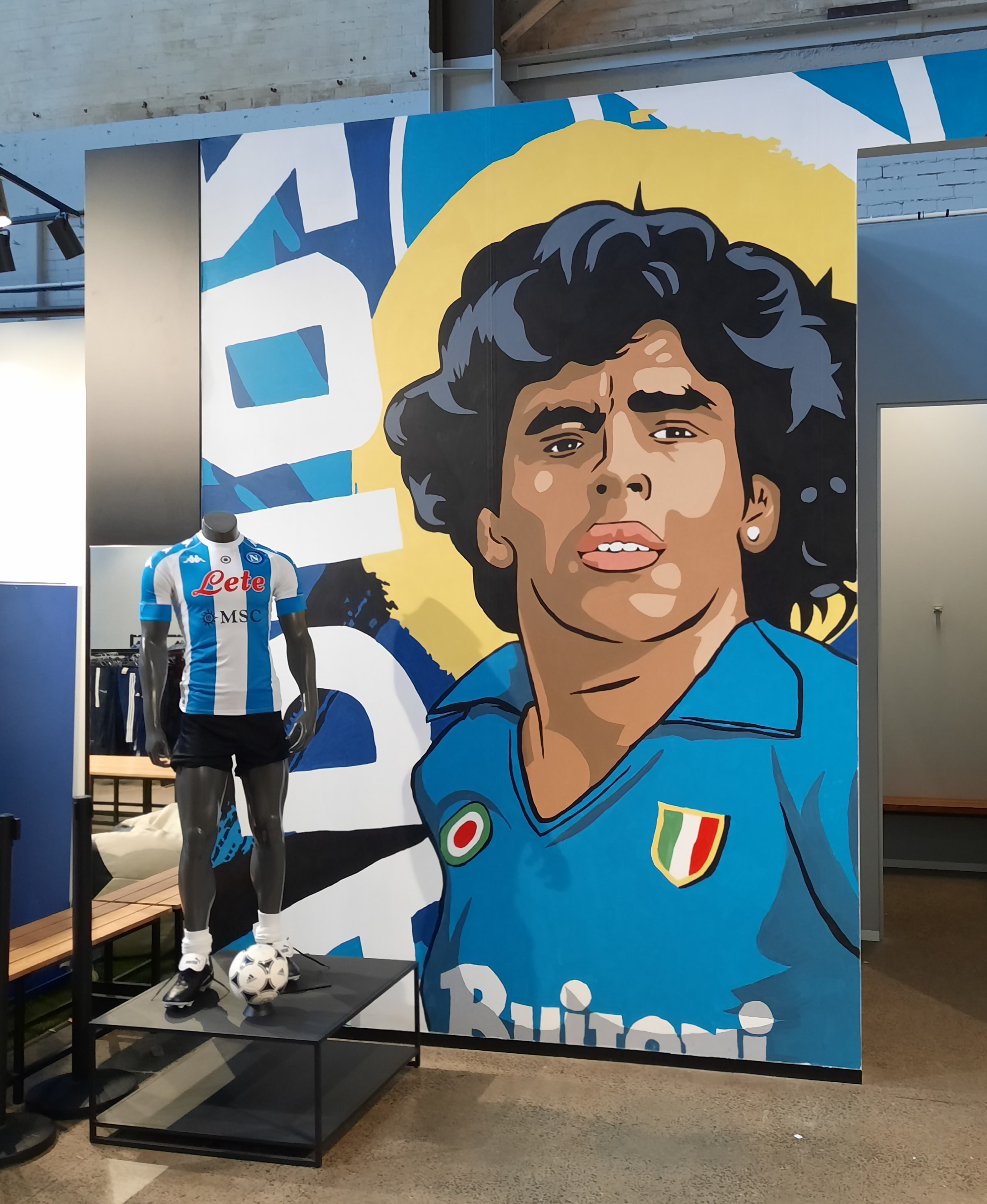 Diego Maradona Mural | Being An Old Dad